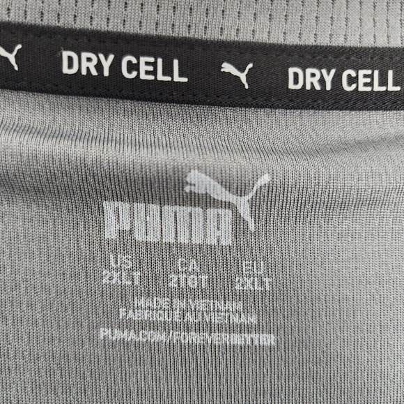 Puma | Shirts | Puma Mens Performance Cat Tee Dry Cell Technology Dark ...